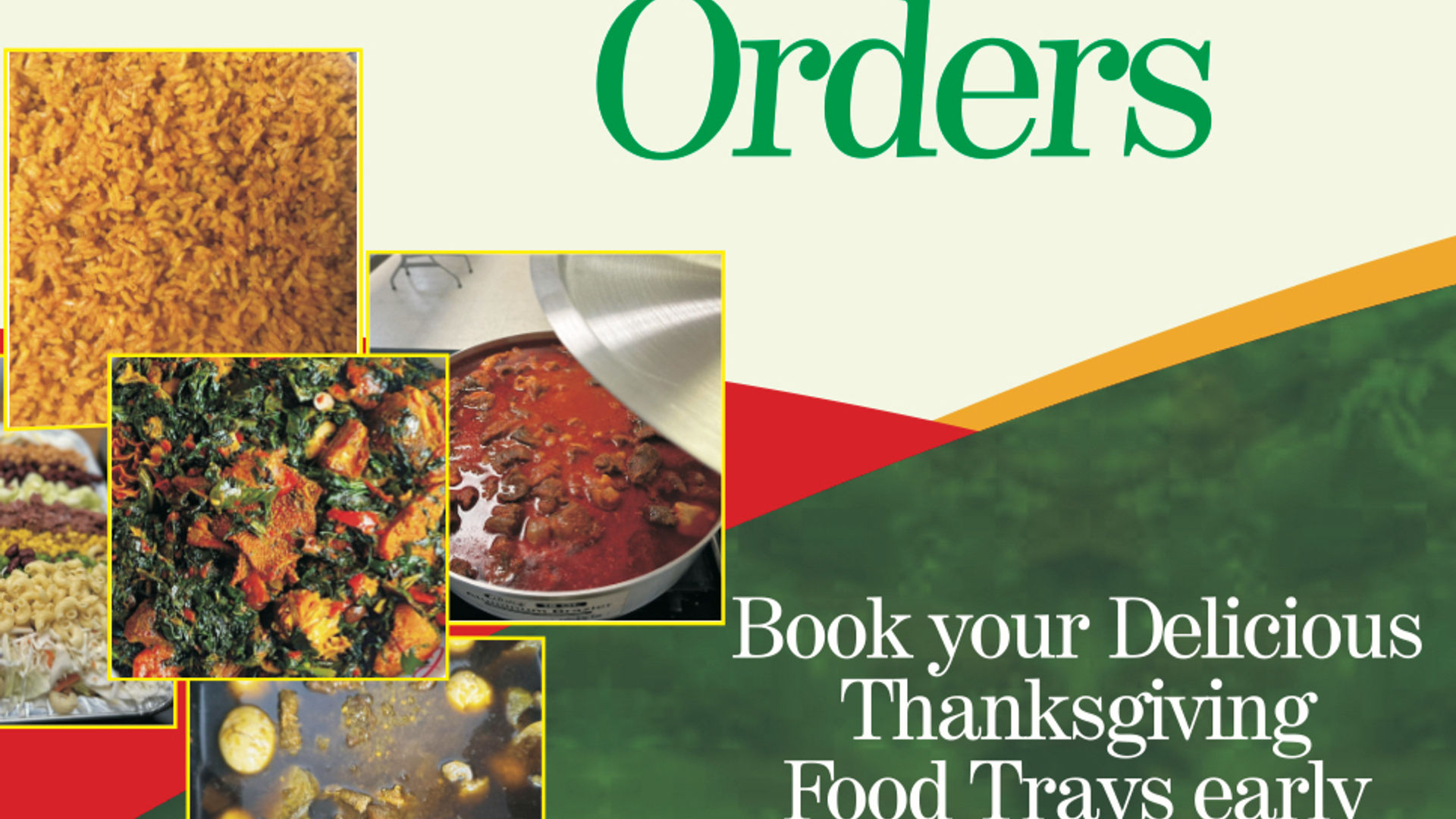 Order Grace Kitchen by Chef Ola | Menu & Prices | Bear
